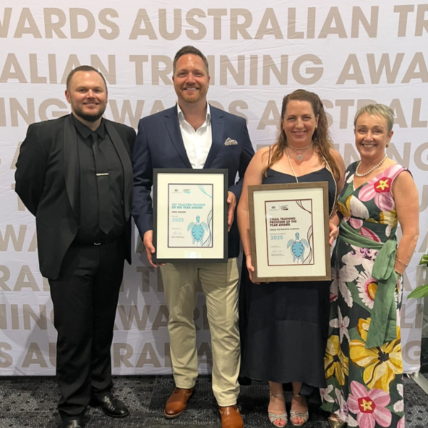 Mas National Clients Shine at Australian Training Awards Mas National